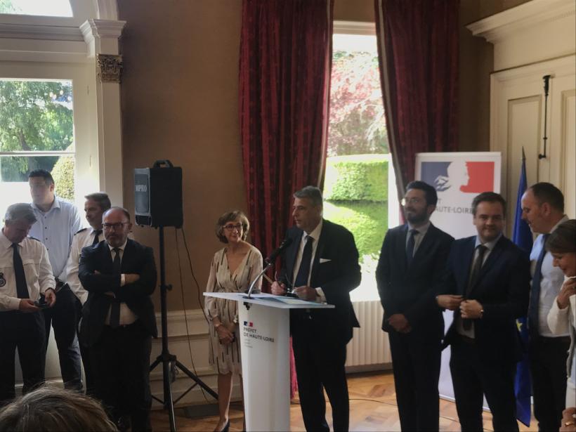 Éric Étienne fait ses adieux à la préfecture de Haute-Loire